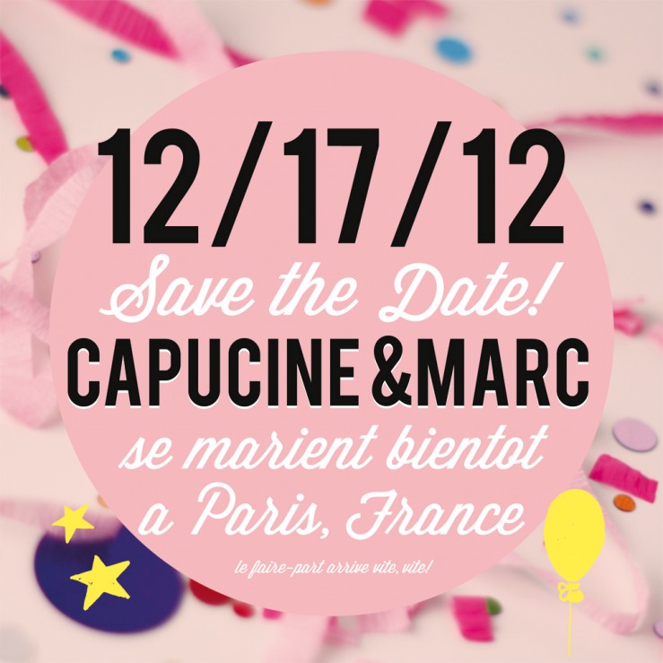DIY - Le save the date de Pugly Pixel | Blog mariage, Mariage original ...