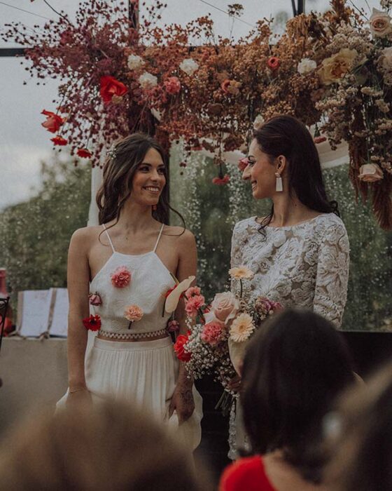 Un mariage Disco rétro